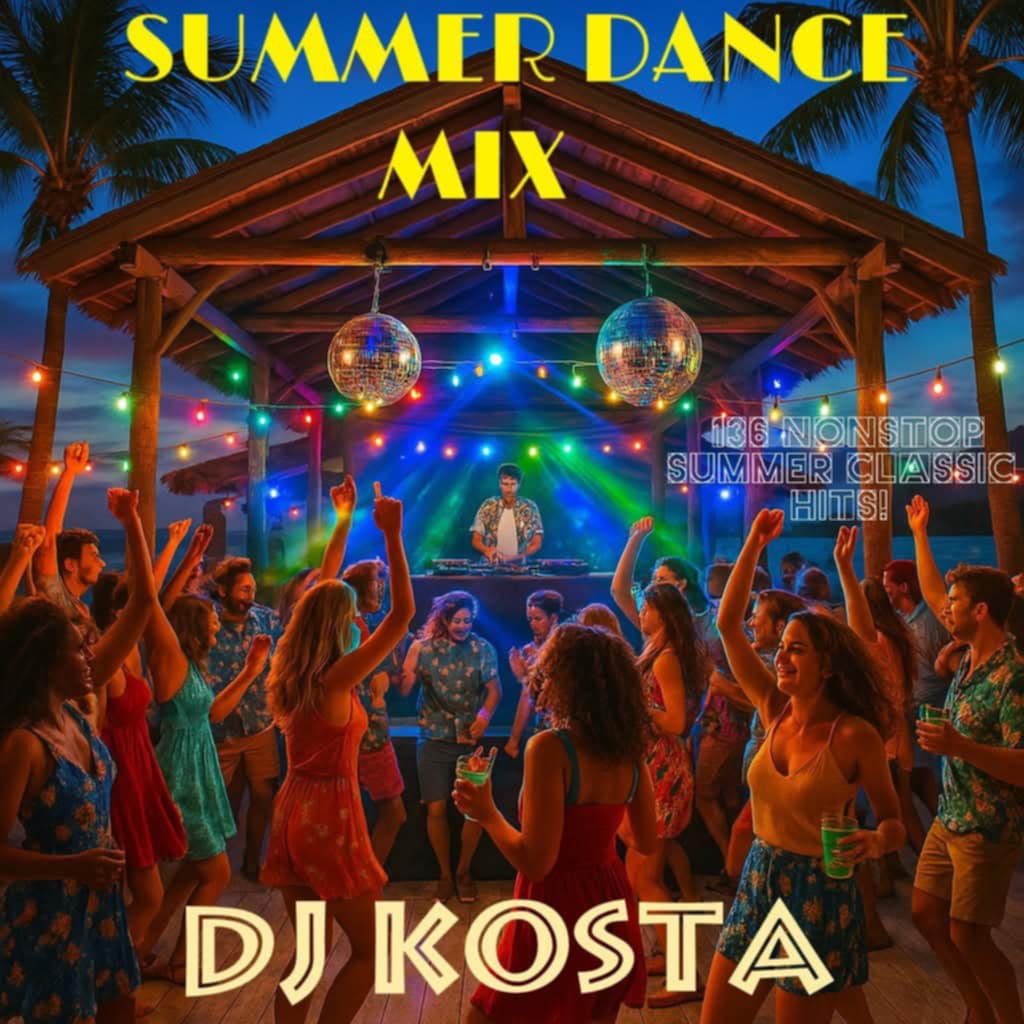 SUMMER DANCE MIX Live Set By DJ Kosta | DJ's mixes - hits music mix