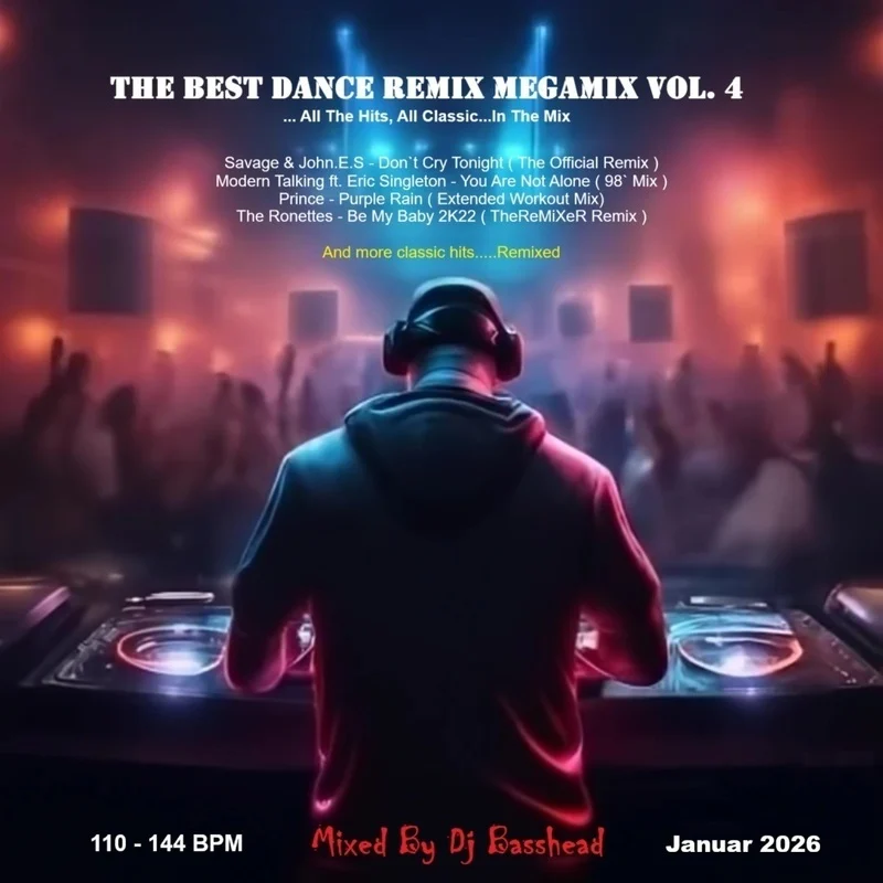 The Best Dance Remix Megamix Vol. 4 (The Classics) 2026 – Dj Basshead ...